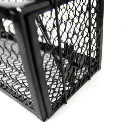 Metal Rat Mouse Trap Humane Live Bait Vermin Rodent Cage 2pcs Traps ...