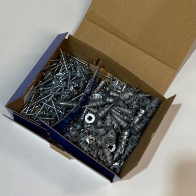 Metal Self Drive Screws and Wafer Head Cross Screw - 200 pieces in total