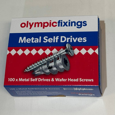 Metal Self Drive Screws and Wafer Head Cross Screw - 40 pieces in total