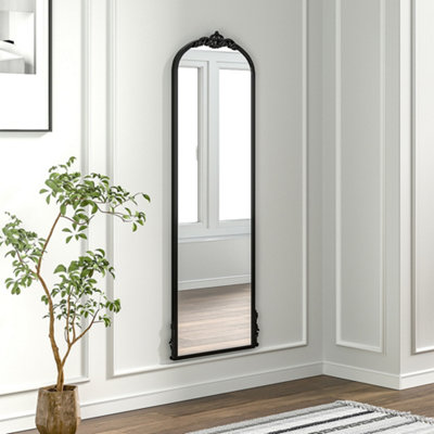 Metal Shatter Proof Glass Full Length Framed Mirror W 540 x H 1630 mm ...