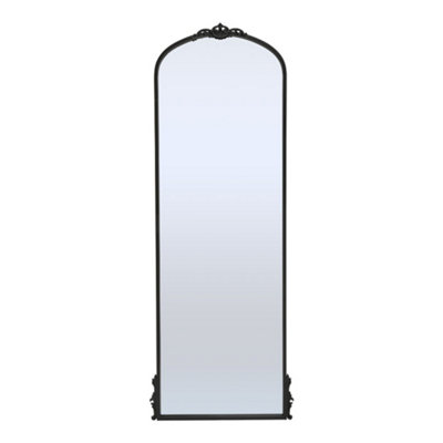 Metal Shatter Proof Glass Full Length Framed Mirror W 540 x H 1630 mm ...