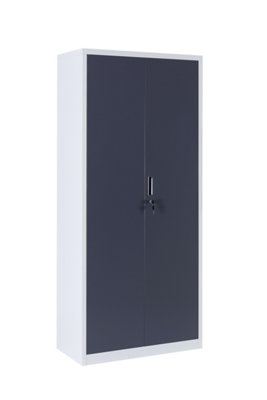 Metal Storage Cabinet - Closet Storage for Office, Bedroom, Living Room ...