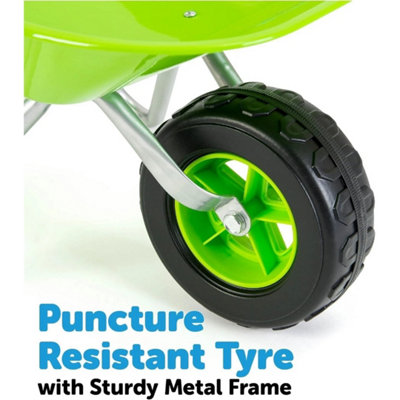 Metal Toy Wheelbarrow Play Garden Gardening