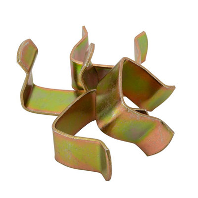 Metal U Clips For Joining Divan Bed Bases & Ottoman Bed Bases - Steel U ...