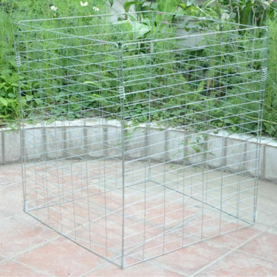 Metal Wire Mesh Compost Bin Garden Composter Converter Eco Recycling ...