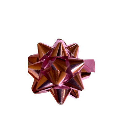 Metallic Pull Bow Hot Pink (One Size)