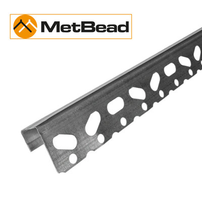 MetBead Edge Bead 15mm x 3.0m Pack of 50