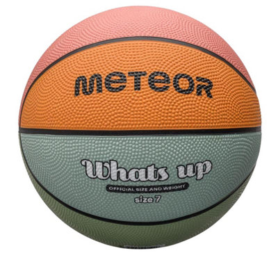 Meteor Whats Up Basketball Light Blue/Orange (7)