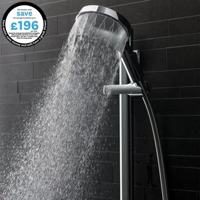 Methven Aurajet Aio Cool-to-Touch Bar Shower, 20% More Spray Force, 2x Water Coverage ...