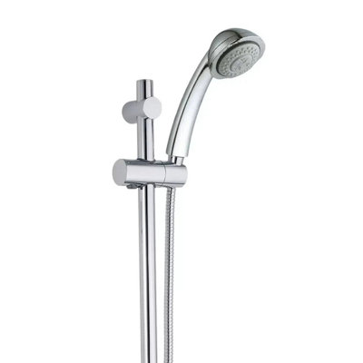 Methven Deva Garton Cool Touch Thermostatic Bar Shower Kit 3-Function Head, Rail, 38 C Stop ...