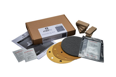 Metis White Fleck Worktop Jointing Kit