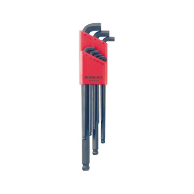 Metric 9pc Stubby Hex Keys TL353 Qty 1 Set