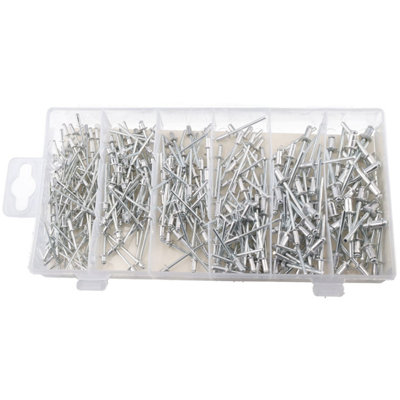 Metric Aluminium Blind Pop Pot Rivets Assortment Set Fasteners ...