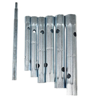 Metric Box Spanner Wrench Tubular Torque Bar Set Plug Sockets 6pc 8 ...