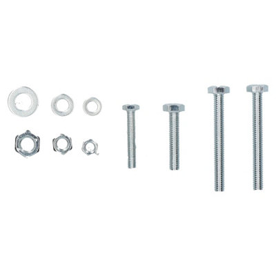 Metric M5 - M8 5 - 8mm Hex Nuts Bolts + Washer Assortment Kit Fasteners ...
