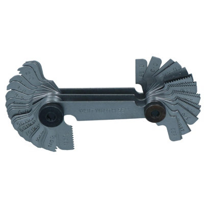 Metric & Whitworth Thread/Screw Pitch Gauge