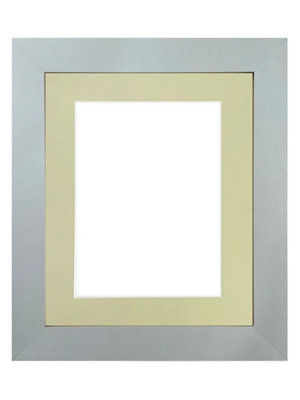 Metro Light Grey Frame with Light Grey Mount for Image Size 24 x 20 Inch