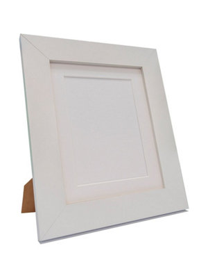 Metro White Frame with White Mount for Image Size A5