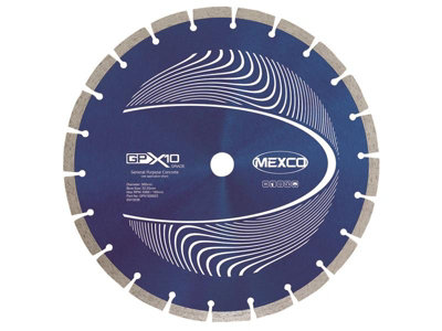 MEXCO GPX1030022 GPX10 Concrete Diamond Blade 300 x 22.23mm MEXGPX103002