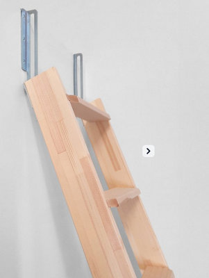 Mezzanine ladder slide bracket kit