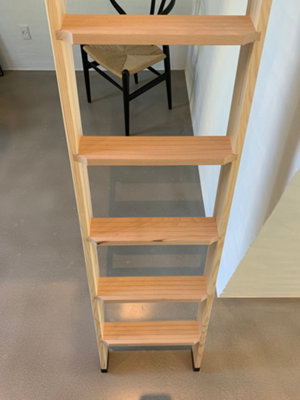 Mezzanine Ladder Timber 10 Tread