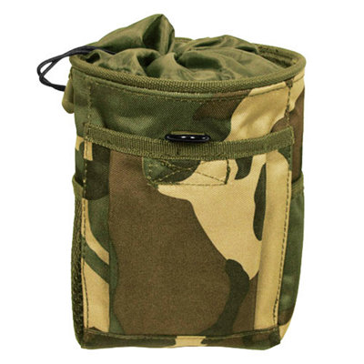 MFH Dump Pouch MOLLE Woodland Camo