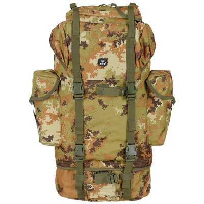 MFH German Army Rucksack 65L Vegetato Woodland