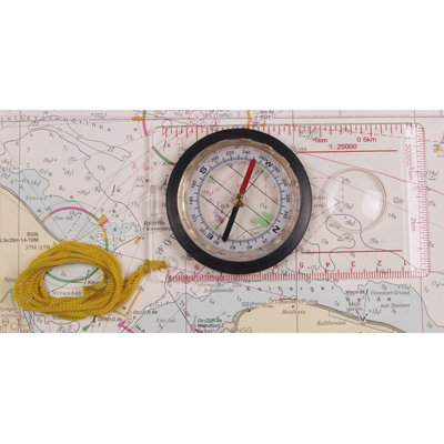 MFH Map Army Navigation Compass