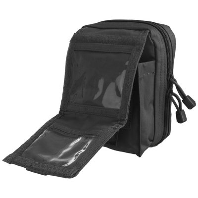 MFH Map Case MOLLE Storage Black