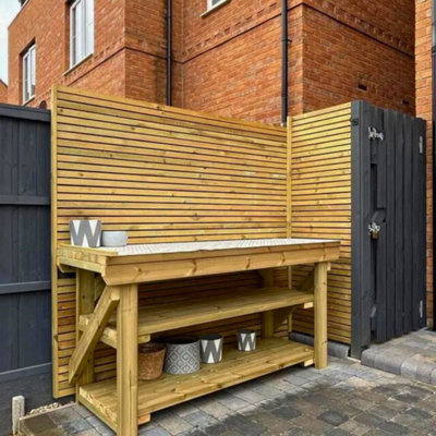 MG Timber Products: Indoor/Outdoor Wooden Workbench / Potting Table ...