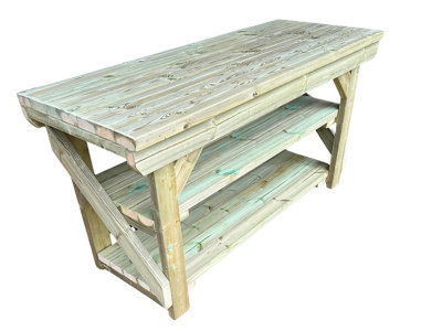 MG Timber Products: Indoor/Outdoor Wooden Workbench / Potting Table ...