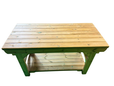 MG Timber Products: Indoor/Outdoor Wooden Workbench / Potting Table ...