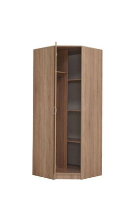 Miami Sonoma Oak Effect Corner Wardrobe