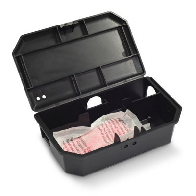 Mice Mouse Bait Boxes Tamper Resistant Universal Hold Mice Poison ...