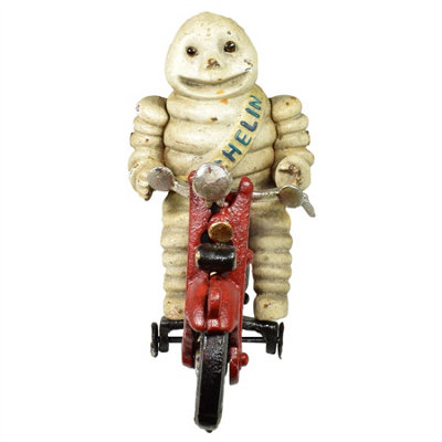 Michelin Man Motorcycle Motorbike Bike Mascot Figure Statue Bibendum ...