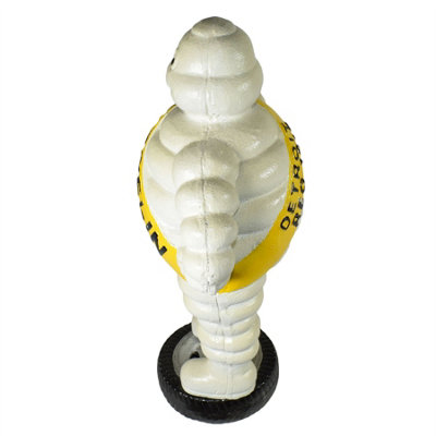 Michelin Man On Tyre Mascot Bibendum Tyres Cast Iron Statue Figure Garden