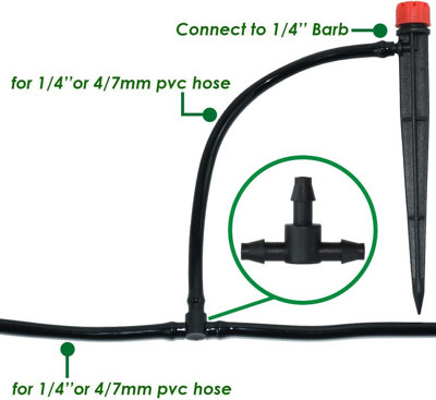 Micro Irrigation Pipe Tube 4mm 6mm Hose for Micro Drip Garden ...