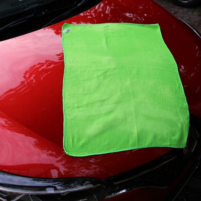 Microfiber Cloth Car Kitchen Bathroom Cleaning Drying Polishing 3pcs