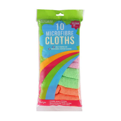 Microfibre Cloth Colour 10pcs(300mm x 300mm)
