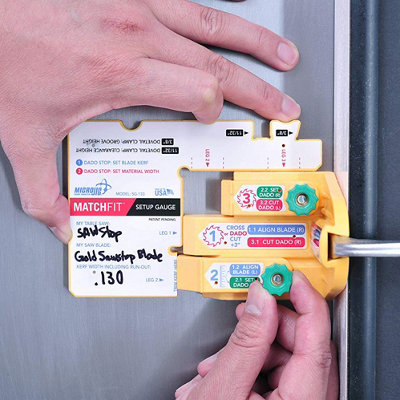 MicroJig MATCHFIT - Setup Gauge