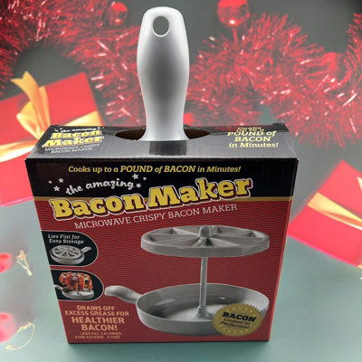 Microwave Bacon Cooker The Amazing Bacon Wizard Cook Perfectly Crispy ...