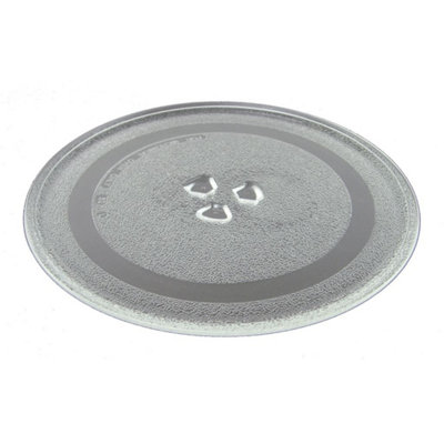 Microwave Turntable 245mm 9.5 Inches 3 Fixings Dishwasher Safe by Ufixt