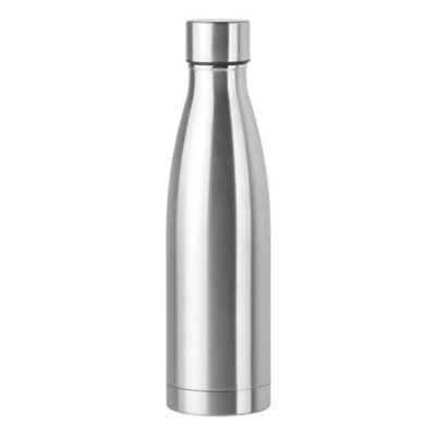 MidOcean Belo Double Wall 500ml Water Bottle Matt Silver (One Size)