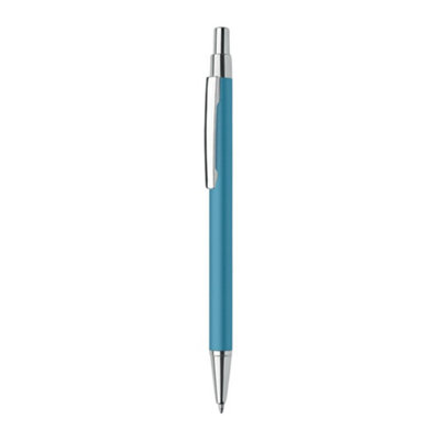 MidOcean Dana Recycled Aluminium Ballpoint Pen Turquoise (14cm x 0.8cm)