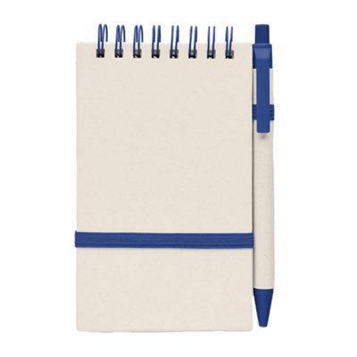 MidOcean Mito A6 Notebook & Pen Blue (14cm x 8.2cm x 1.2cm)