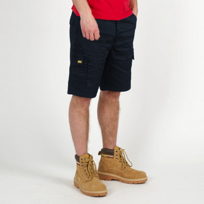 MIG Mens Navy Combat Cargo Work Shorts (42)
