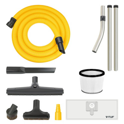 MIGHTY HSV - 37L M-Class 110v Industrial Dust Extraction Wet & Dry ...