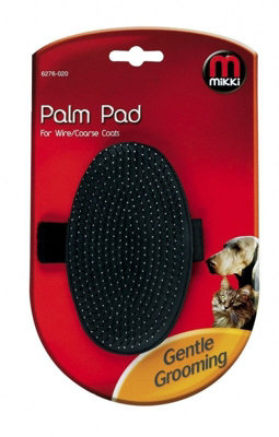 Mikki Palm Pad Dog Grooming Tool | DIY at B&Q