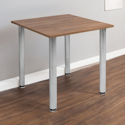 Mikla Metal Leg Modern Table - Stirling Oak | DIY at B&Q
