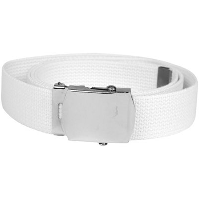 Mil-Tec Army Webbing Belt White